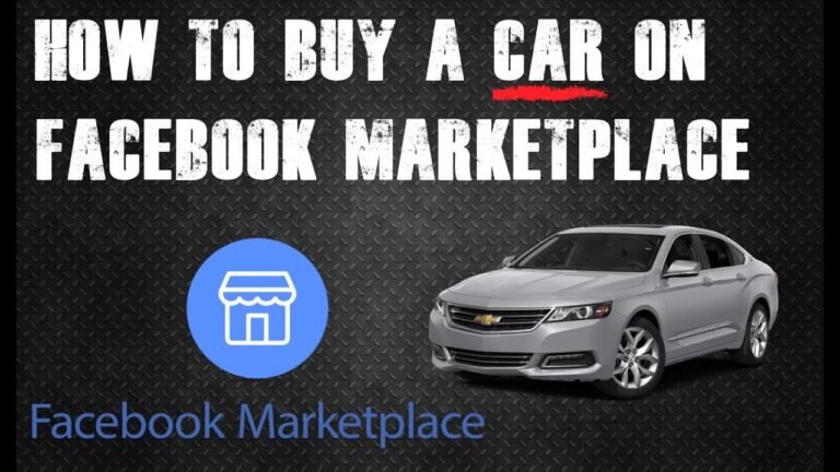 Guide to Selling a Car on Facebook Marketplace to Make $$$$ - Social Think